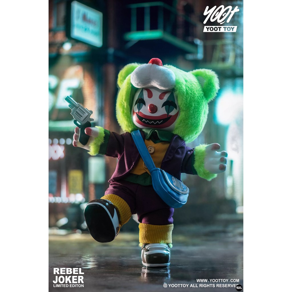 ของแท้พร้อมสต็อก YOOT TOY Rebellious Bear Clown Bear Genius และ Crazy ...