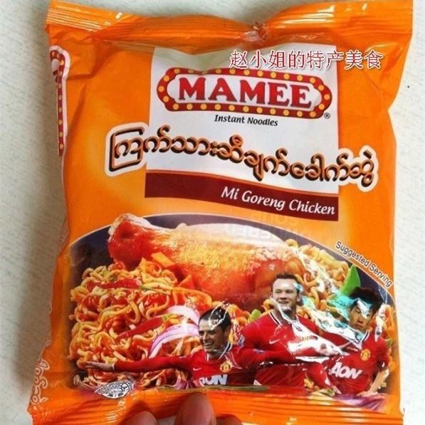 Myanmar Mummy mamee รสไก่ต้นขาบะหมี่กึ่งสําเร็จรูปก๋วยเตี๋ยว Jerky ขนม ...