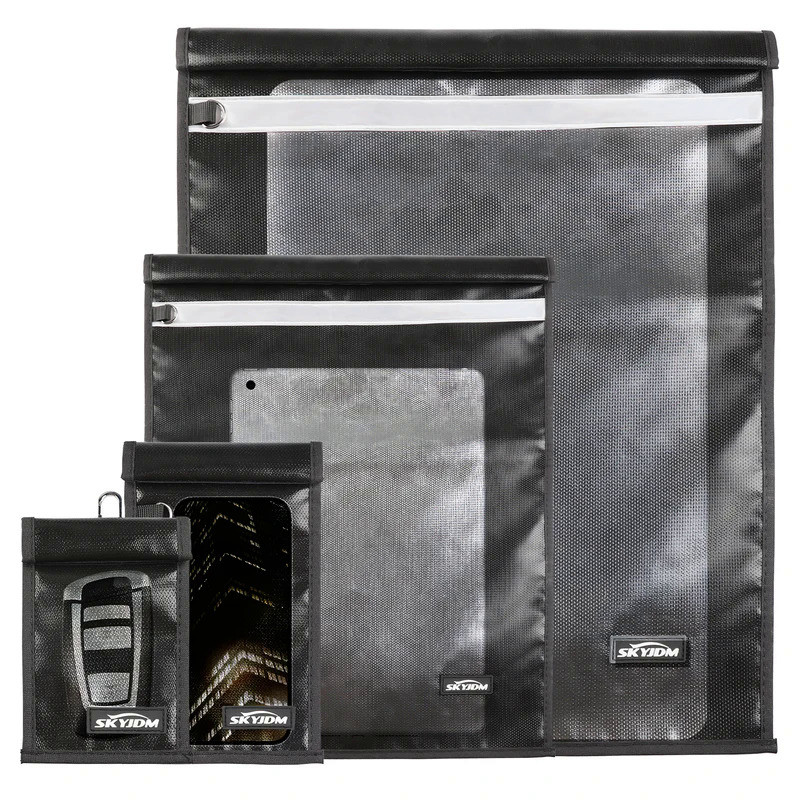 Fire-retardant Faraday Bag Faraday Signal Blocking Bag for Faraday Cage ...
