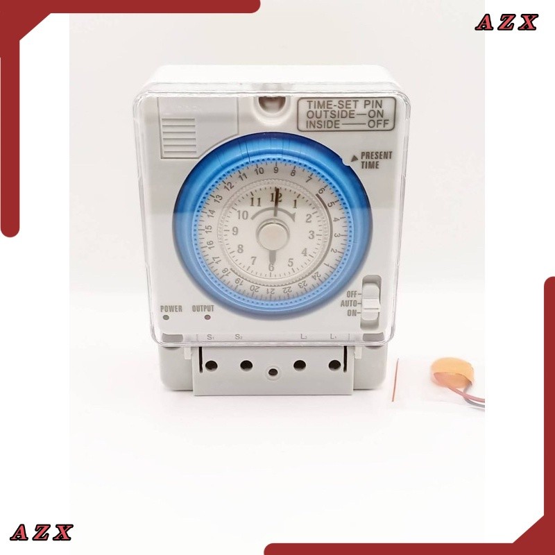 TB388 Timer Switch Automatic Time Switch 12V , 24V , 220V , 380V พร้อมส่งร้านใน กทม | Shopee ...