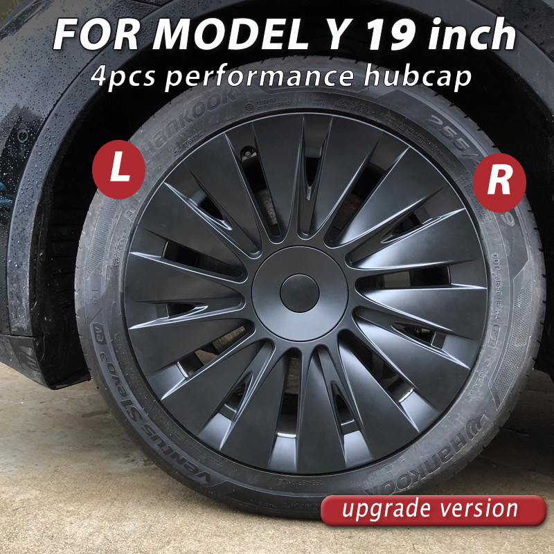 4pcs Hub Cap เปลี่ยนประสิทธิภาพล้อหมวกรถยนต์ 19 นิ้ว Hubcap Full Rim ...
