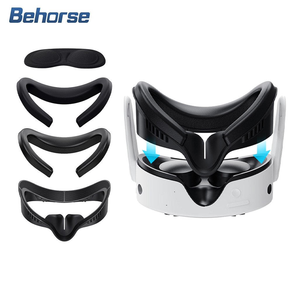 Vr Face Cover Interface Bracket ฟองน้ํา Face Pad สําหรับ Quest 3S ชุดหู ...