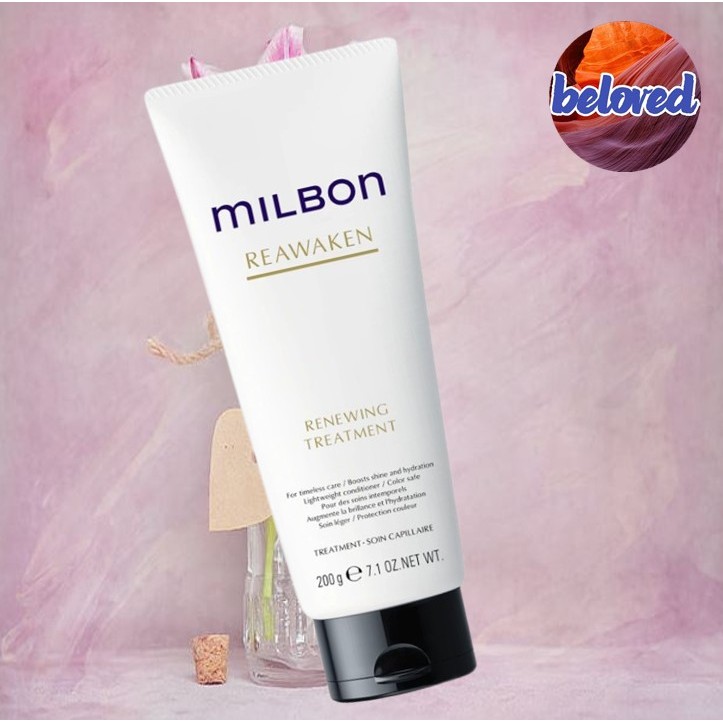 Milbon Reawaken Renewing Treatment ทรีทเม้นท์สำหรับผมพันกัน คืนความอ่อนเยาว์ให้เส้นผมเรียงตัวสวย ...