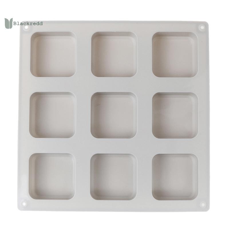 BRED 9 Cavity Square แม่พิมพ์ซิลิโคนสบู่หัตถกรรม Diy สบู่ทําแม่พิมพ์ ...