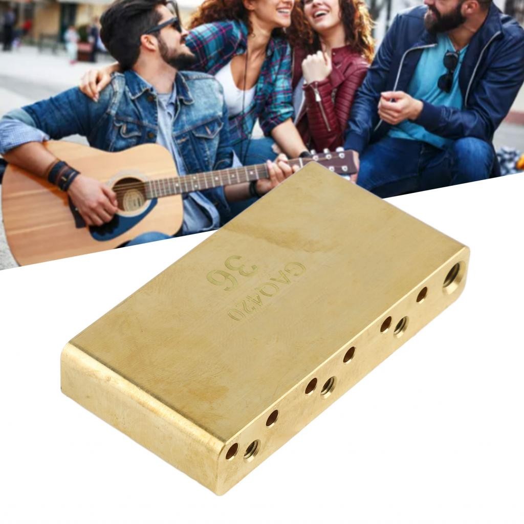 Musiclover-th Brass Tremolo Block Standard Musical Instrument Accessory ...