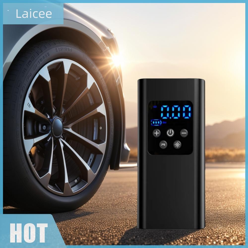 [Laicee.th] เครื่องอัดอากาศรถยนต์แบบพกพา 150PSI ปั๊มลมรถยนต์ Digital Inflator Inflatable Pump ...