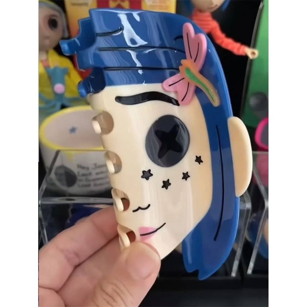 🎗️คลิปหนีบผมแบบฉลาม สไตล์มืด สำหรับผมCarolene - Coraline Alternative ...
