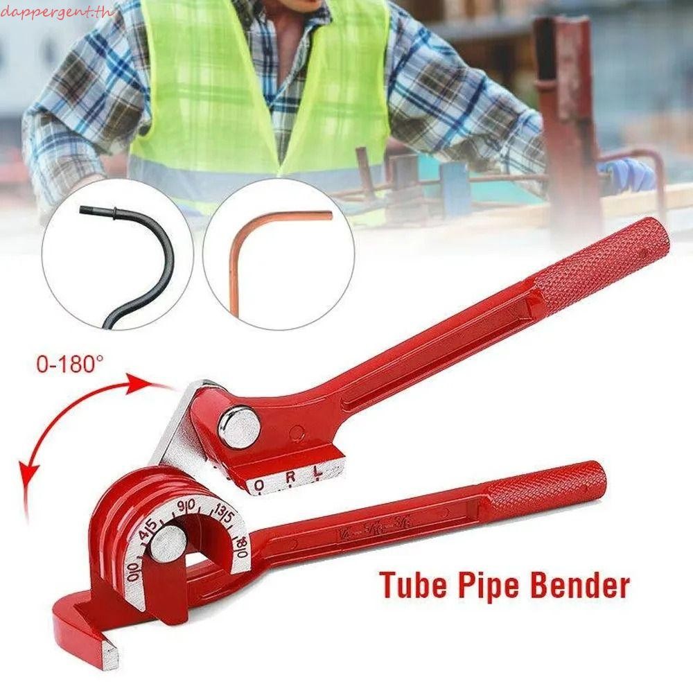 DAPPERGENT เครื่องดัดท่อด้วยตนเอง, ท่อปรับ 3 in 1 Copper Bender, 3 in 1 ท่อ Curving British ...