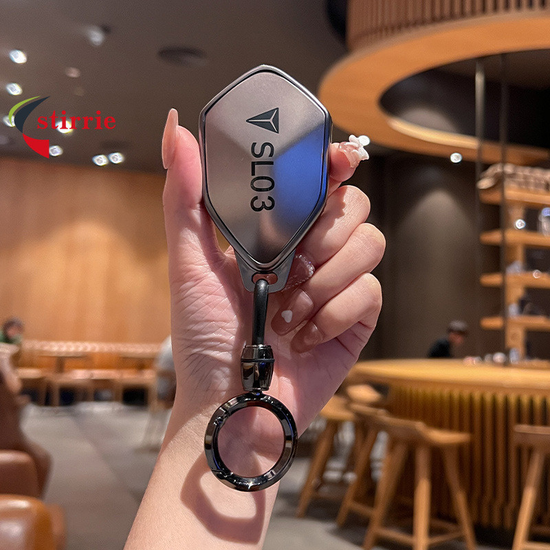 Tpu ฝาครอบกุญแจรถสําหรับ Changan Deepal S7 SL03 2022 4 ปุ่มควบคุมพวงกุญแจ Keyless Shell อุปกรณ์ ...