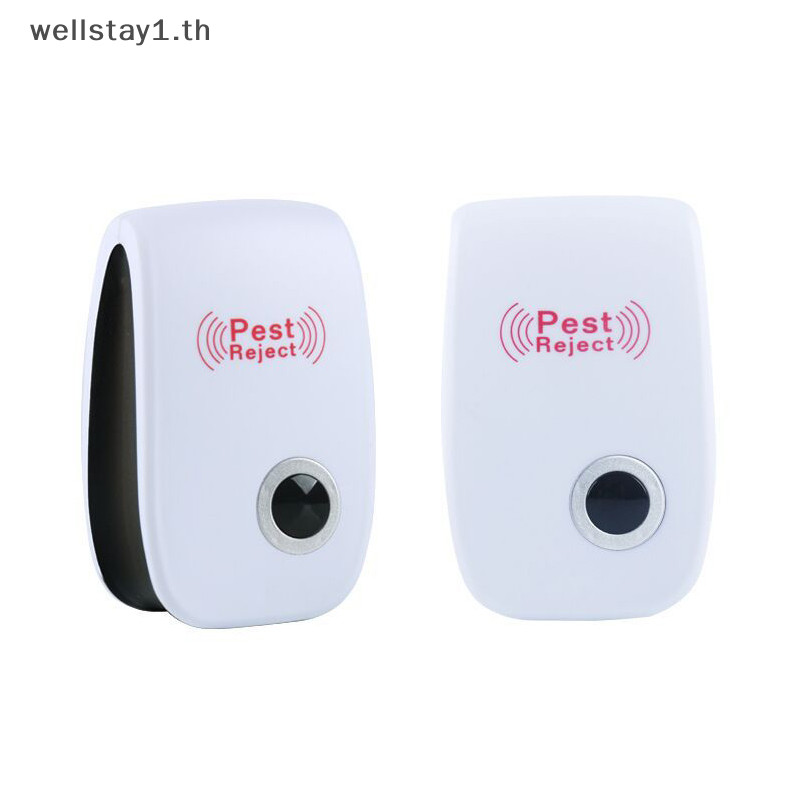 [wellstay1] อิเล็กทรอนิกส์ Ultrasonic Pest Reject Bug ยุงแมลงสาบเมาส์ ...