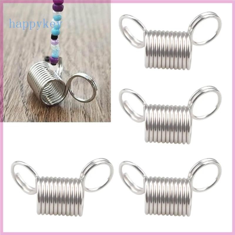 Hap 10 ชิ้นลูกปัด Stopper Spring Clamps Creative ลูกปัดลวดสิ้นสุด ...