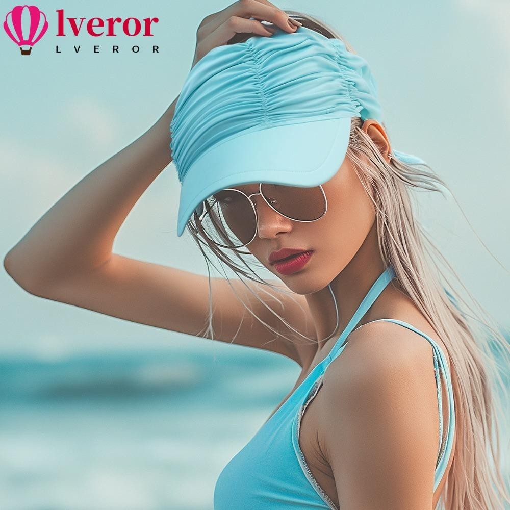 Lveror หมวกด้านบนที่ว่างเปล่า, หมวกชายหาดระบายอากาศป้องกันรังสียูวี, ขายร้อนปีกกว้าง Anti-Sun ...