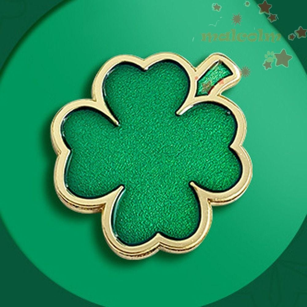 Malcolm Golf Ball Marker นูนโลหะ Magnetic Lucky Grass Ball Token Ball ...