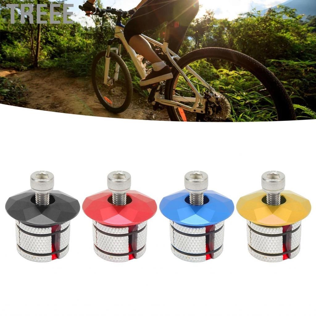 Treee ชุดหูฟัง Expander Stem Top Cap อลูมิเนียมการบีบอัดปลั๊ก Star Nut ...