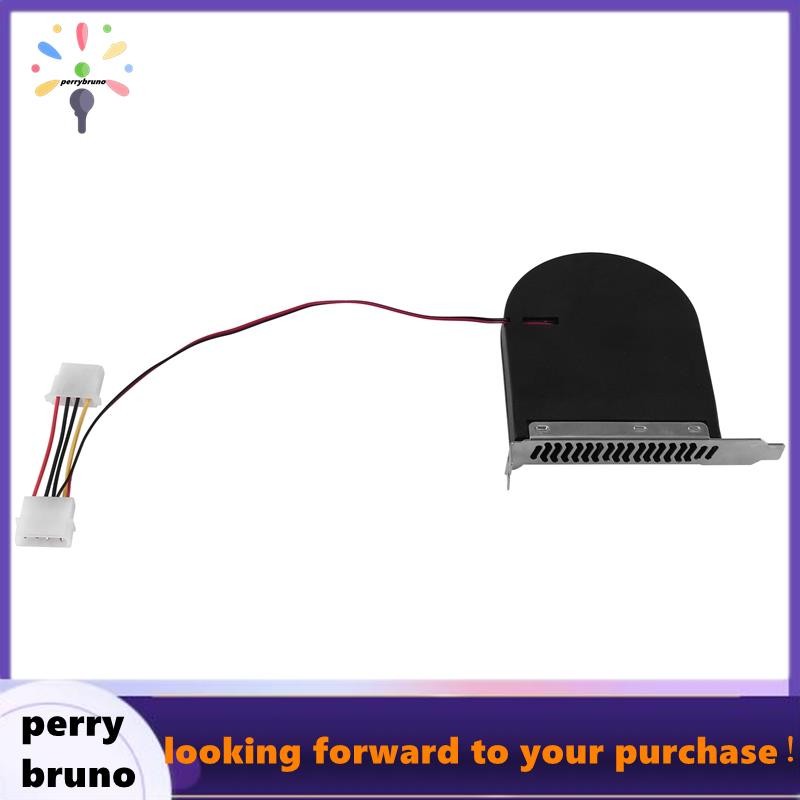 [perrybruno] Mini System PCI Slot Blower CPU Case DC Cooling Fan พัดลม ...