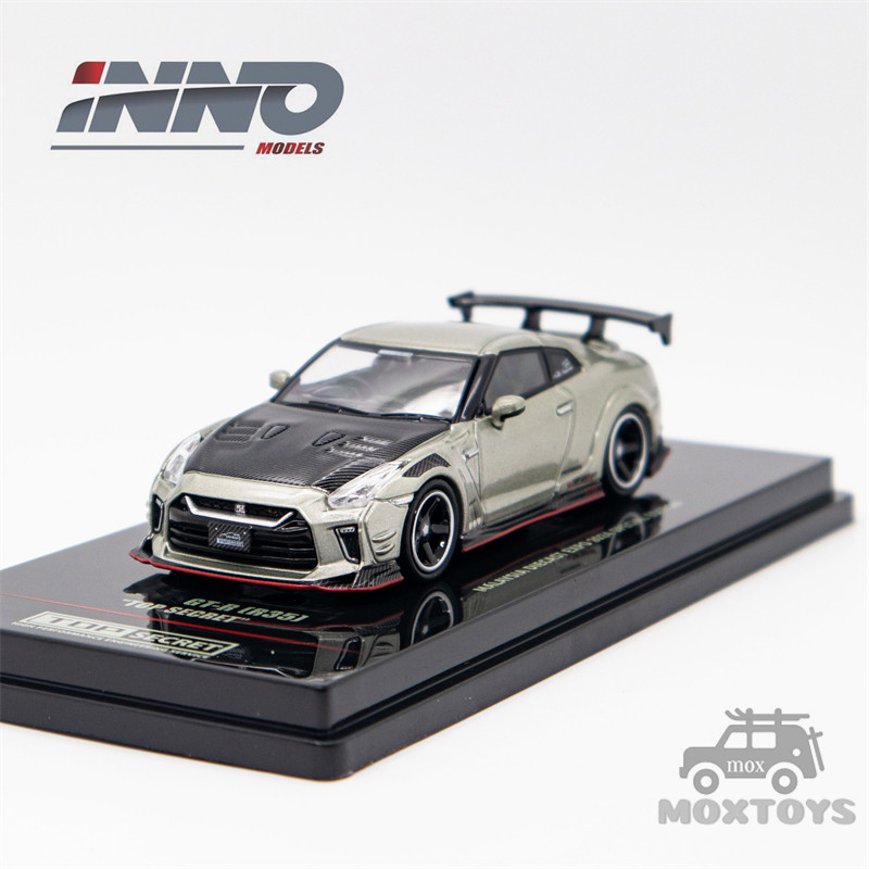 Inno 1:64 GT-R (R35) TOP SECRET Malaysia รถโมเดลเหล็ก | Shopee Thailand
