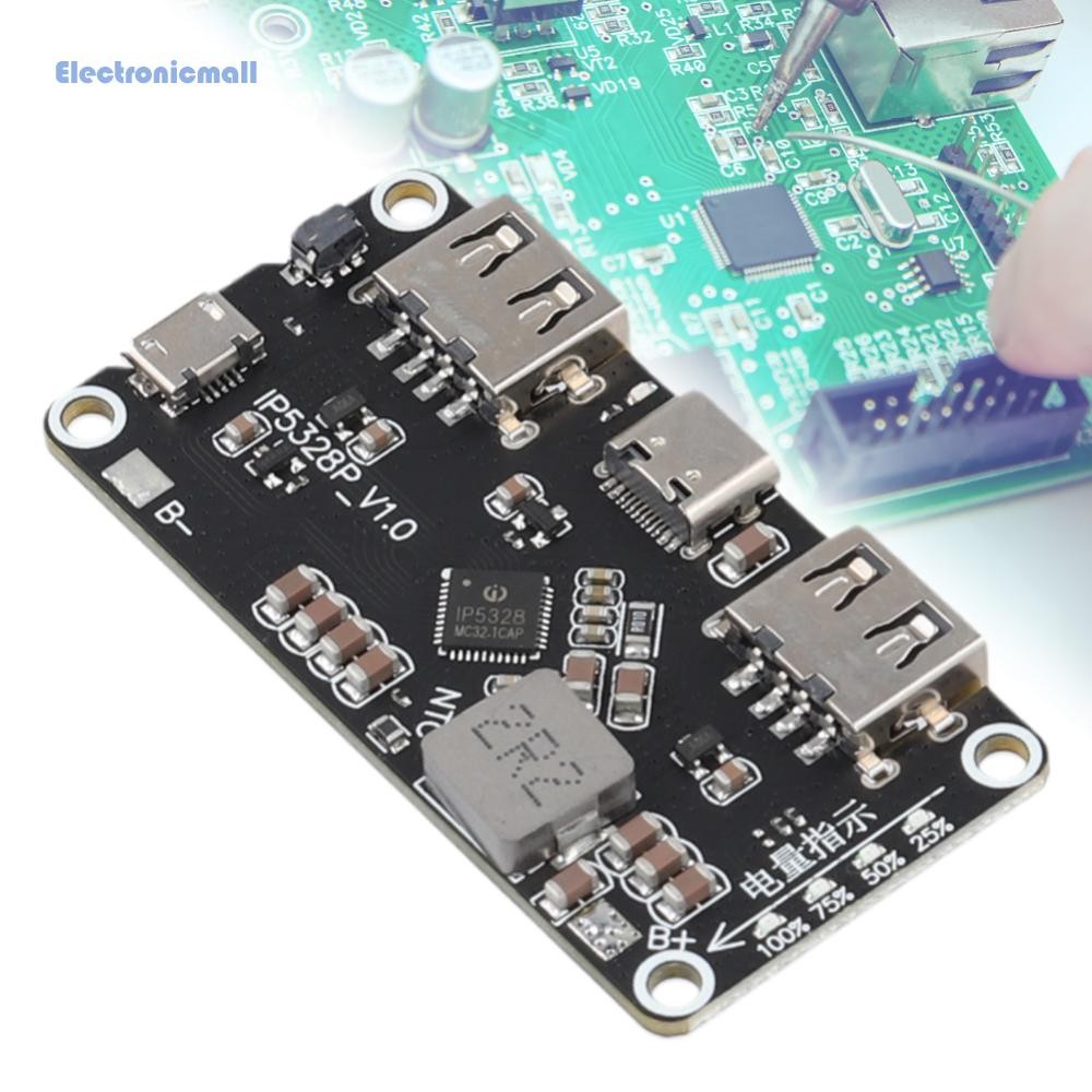 Ip5328p เมนบอร์ดมือถือ Power Dual USB 3.7V ถึง 5V 9V 12V Fast Charging ...