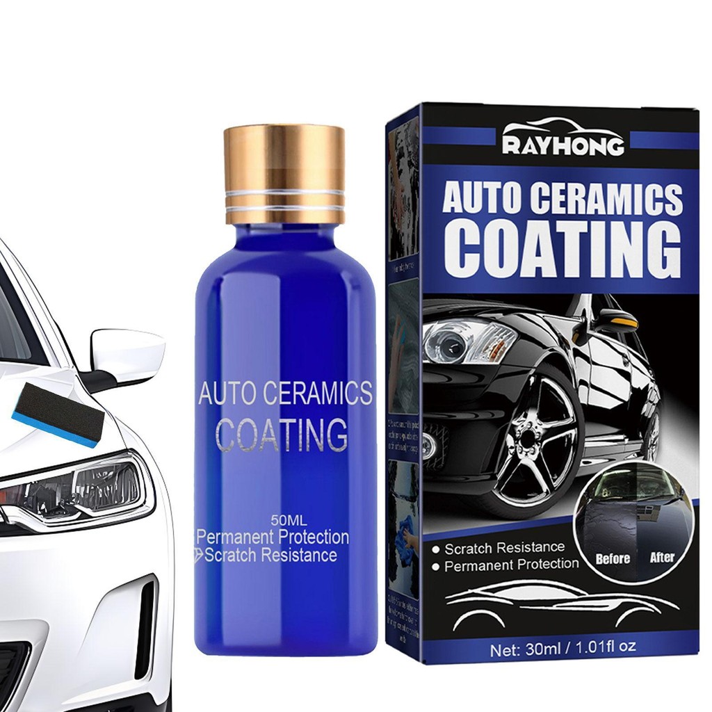 Hydrophobic Polish Nano Coating Agent 30ml รถชุบ Refurbishing Agent ชุด ...