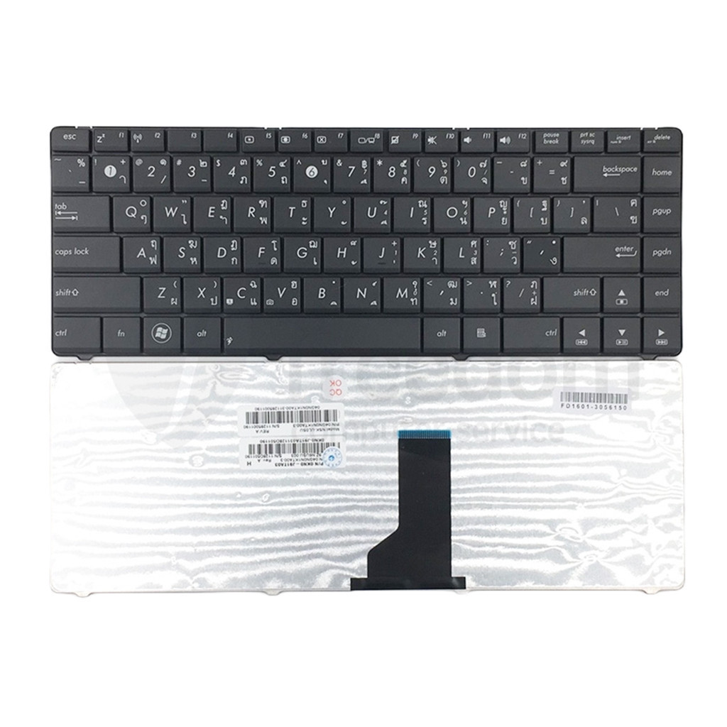 คีย์บอร์ด Asus X45V X45U X45VD X45A K43 K43T X43 X43U X43B X43S X44 ...