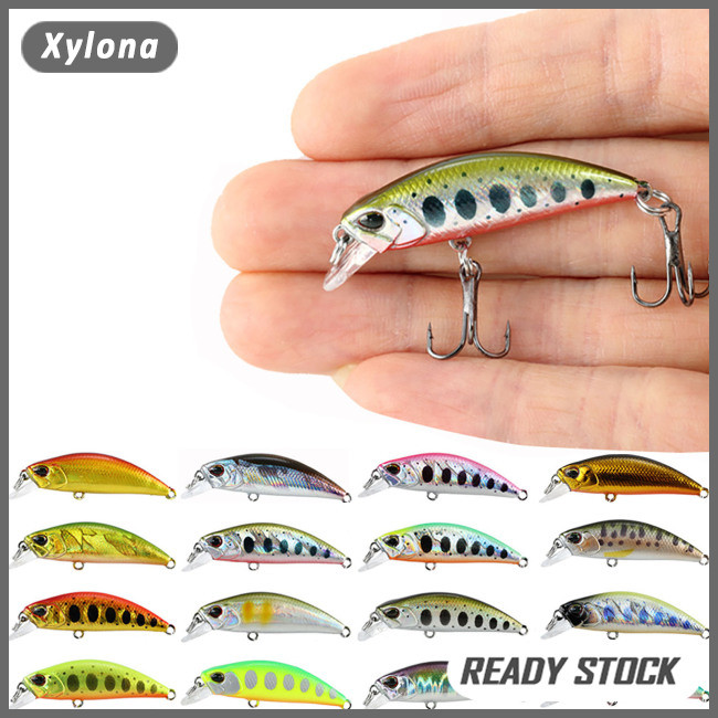 Xy 38 มม./3.2g Fishing Lure ว่ายน้ําเต็มรูปแบบชั้น Sinking Minnow ...