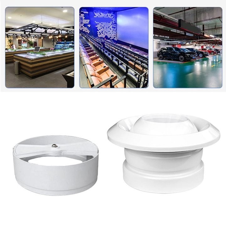 Air System Outlet Valve ABS Circular Spherical Nozzle Air Vent ...
