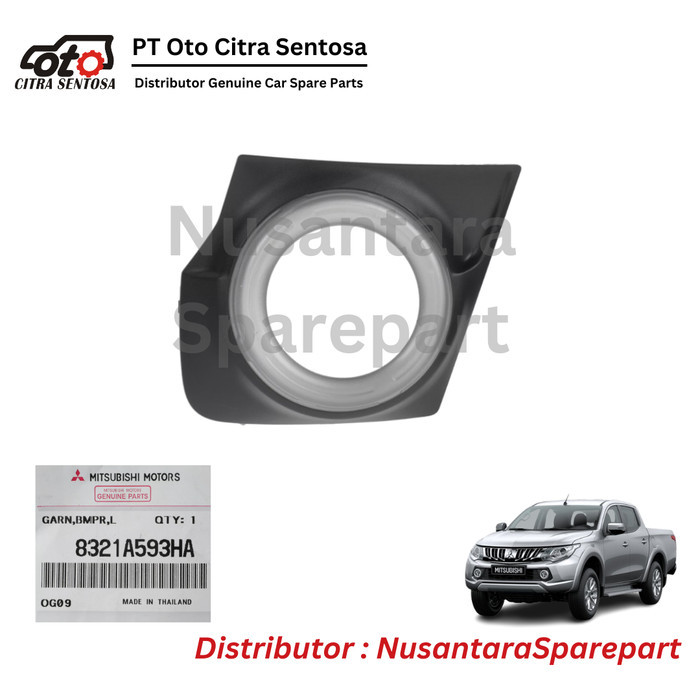 ฝาครอบ FOGSLAMP L ซ้าย MITSUBISHI ALL NEW TRITON ของแท้ PART/GARNISH,FR ...