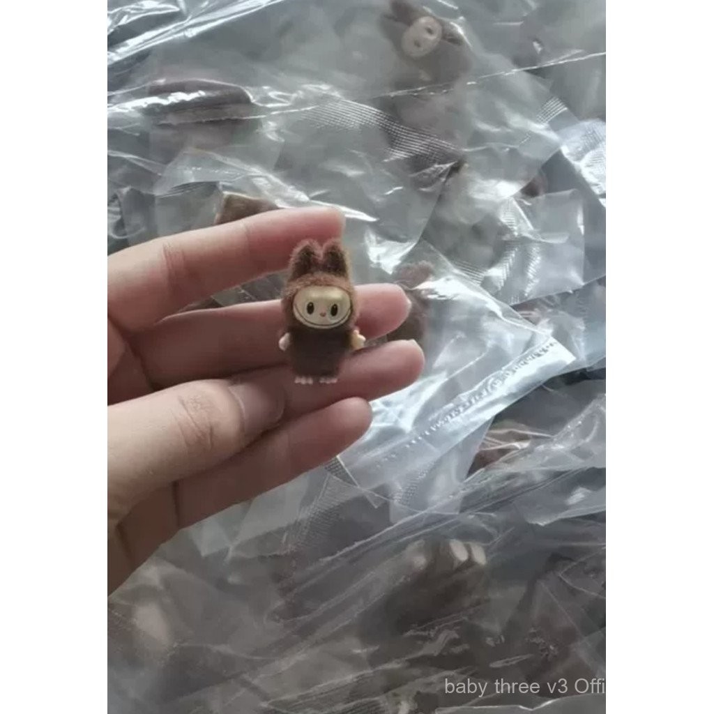 Labubu mini v1 v2 Labubu Secret 3cm DIY mobile phone chain accessories ...