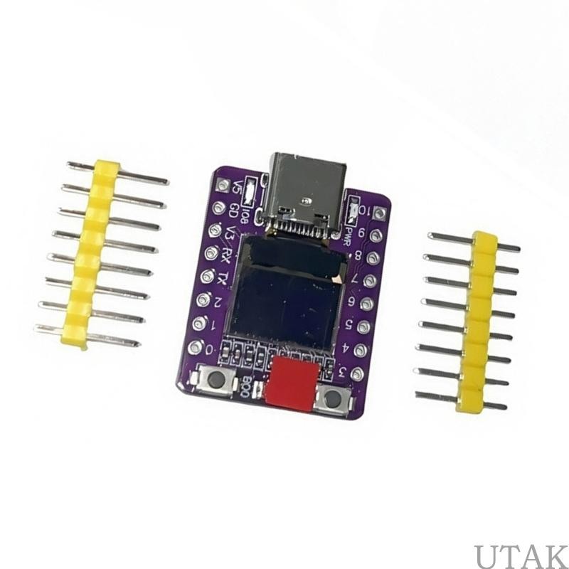 TUAKE Intelligent Home Esp32 Board 0 42 นิ้วจอแสดงผล RISC V 160MHz การ ...