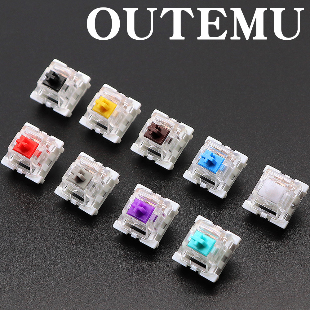 Outemu Keyboard 3Pin Linear Tactile Clicky Silent Switches for ...