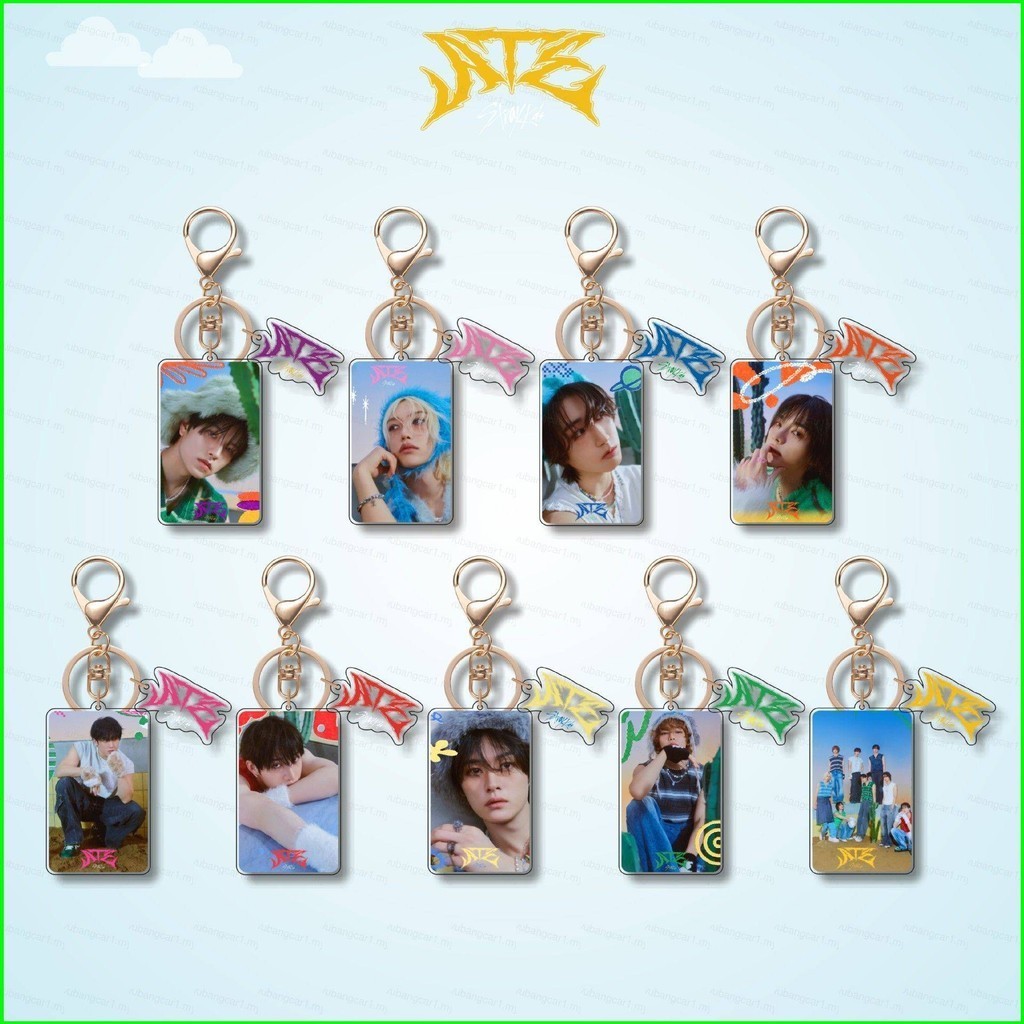 Yb StrayKids พวงกุญแจอะคริลิค Star Peripherals Double Sided Key charm ...