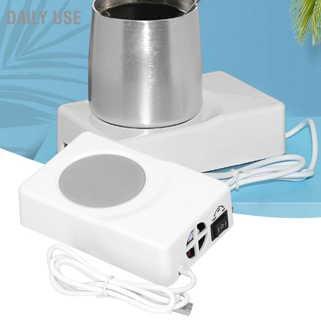 Daily Use USB เครื่องทำความร้อน Cooling Coaster แบบพกพาถ้วยอุ่นเครื่อง ...