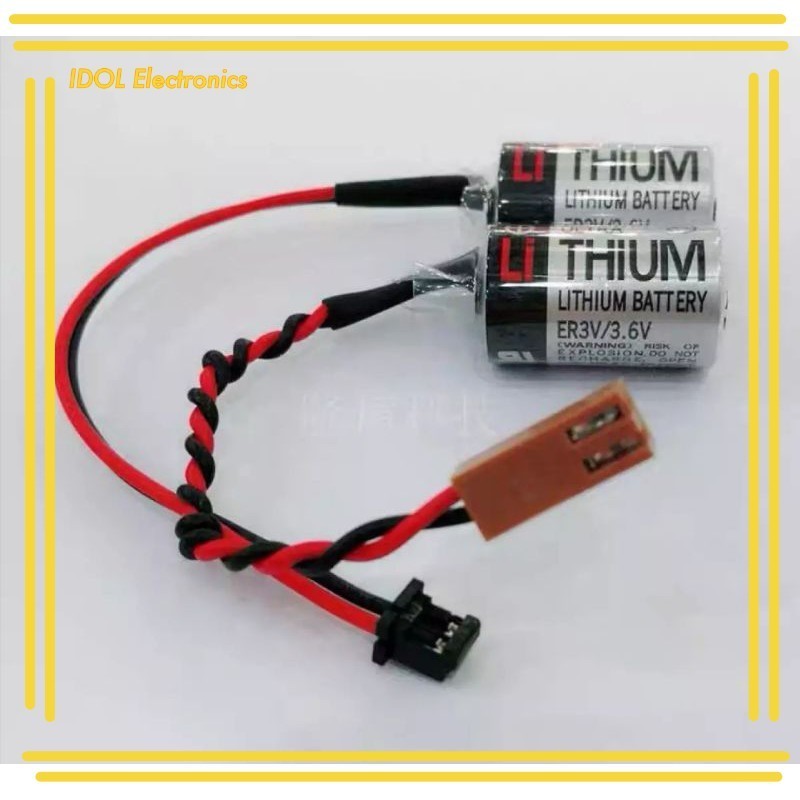 ราคาถูก! er3v 3/6vแบตเตอรี่ plc ขอใหม่มือ1 แบตเตอรี่ ER3V | Shopee Thailand