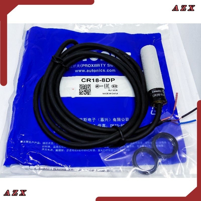ใน กทม เซ็นเซอร์ CR18-8DP. Capacitive Proximity sensor Size M18 3สาย ชนิดPNP-NO ไฟเลี้ยง12-24VDC ...