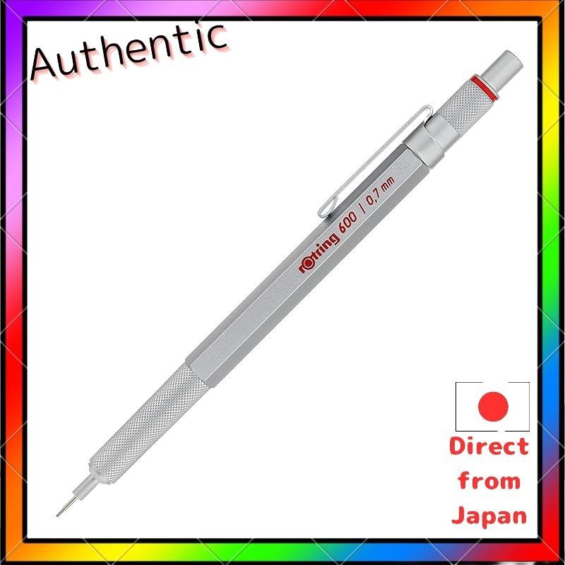 Rotring 600 0.7mm Silver Mechanical Pencil 1904-444 [Japanese Regular ...