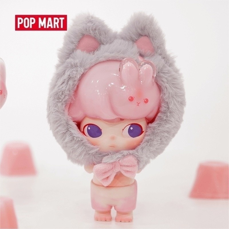 Popmart ฟอง Mart dimoo ห้าตัวอักษรซากุระ Jelly Rabbit Coffee Milk ...