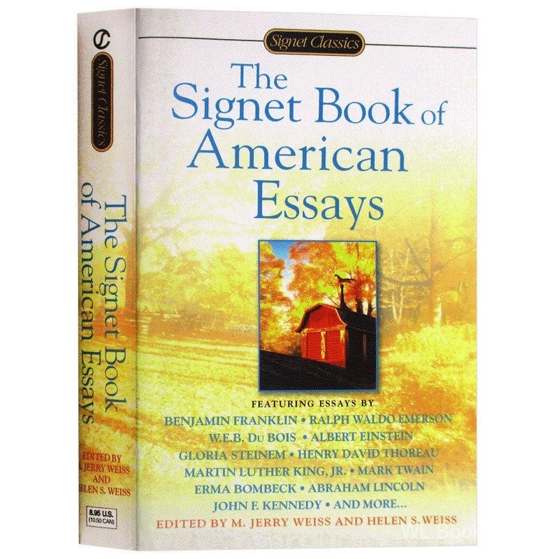The signet Book of American essays หนังสือต้นฉบับภาษาอังกฤษคลาสสิก ...
