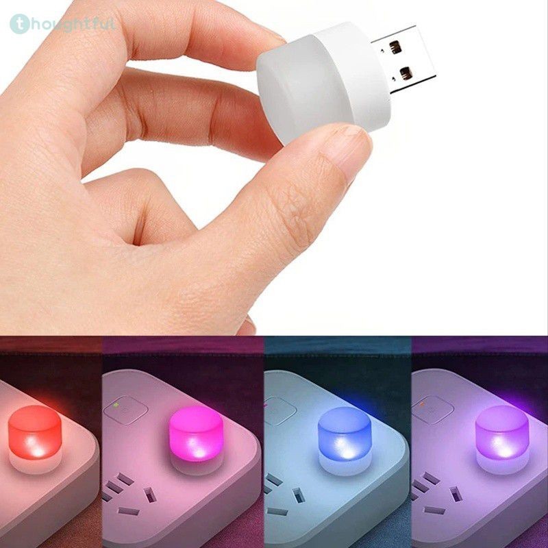 Mini Usb Night Light Warm White Eye Protection อ่านหนังสือปลั๊ก Usb ...