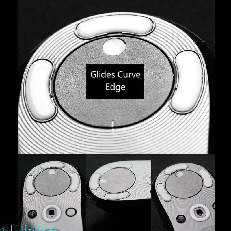 Allilivefoua Curve Edge Mouse Feet แผ่นรองเมาส์สําหรับ -G304 G305 แผ่น ...