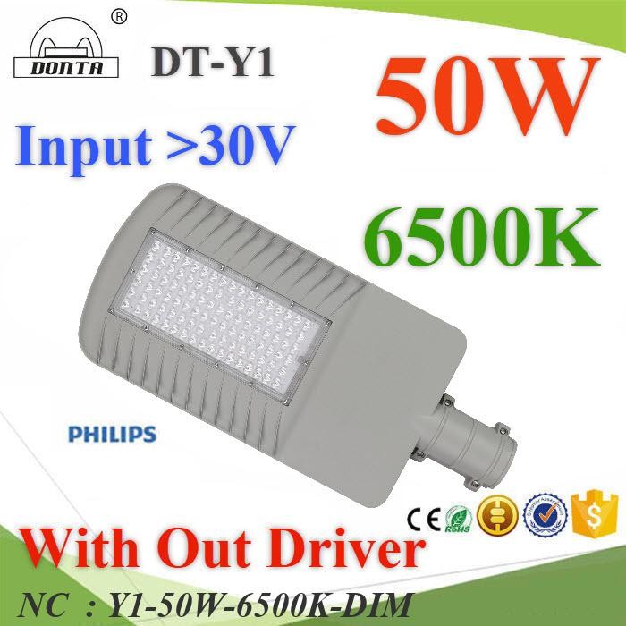 NC 50W LED Y1 โคมไฟถนน อลูมิเนียมโปรไฟล์ DC Y1-50W-6500K-DIM | Shopee Thailand