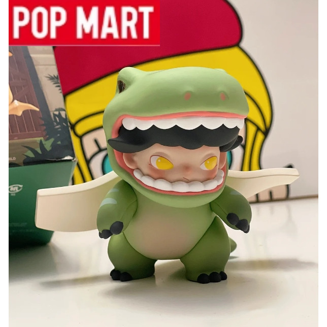 ต้นฉบับ POP MART DIMOO Jurassic World Series Blind Box Hidden Ow Ow ...