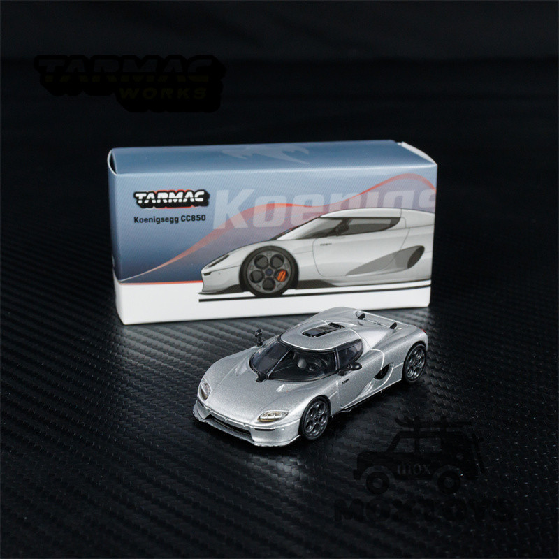 Tarmac Works 1:64 Koenigsegg CC850 Silver รถโมเดลDiecast | Shopee Thailand