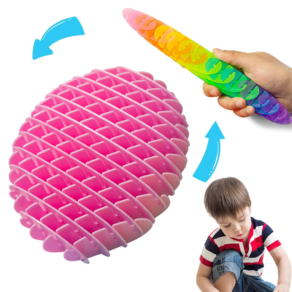 Fidget Worm Novel Toy Decompression Worm Sensory Stressความวิตกกังวล ...
