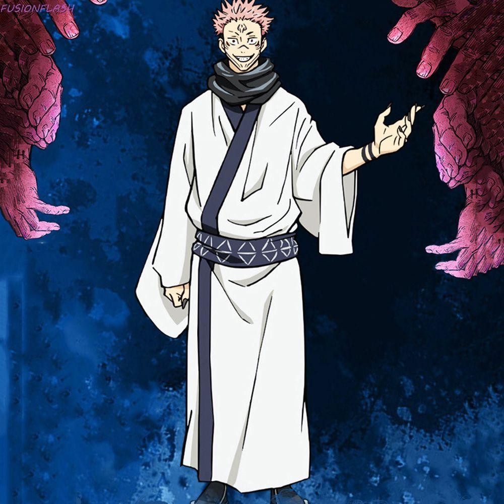 Fusionflash อะนิเมะเสื้อผ้าชุดน่ารัก Jujutsu Kaisen Ryomen Sukuna Party ...