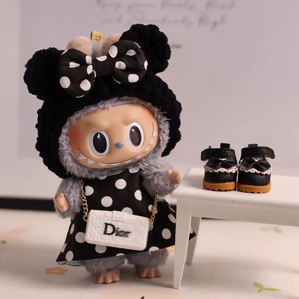 Labubu Macaron Doll Clothes Set Labubu Clothes Accessories Clothing DIY ...