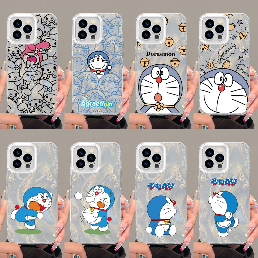 Magic Doraemon case กันกระแทก เคสโทรศัพท์ iPhone 16 Pro 15 plus 14 max ...