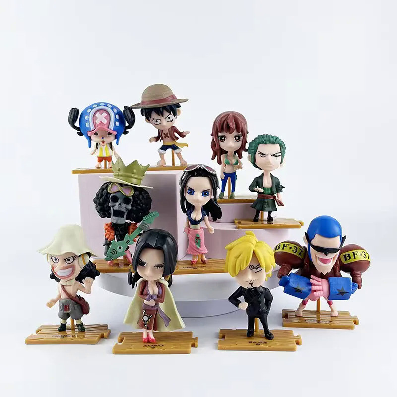 Anime One Piece 10 kinds figure Luffy Chopper female emperor Zoro Sanji ...