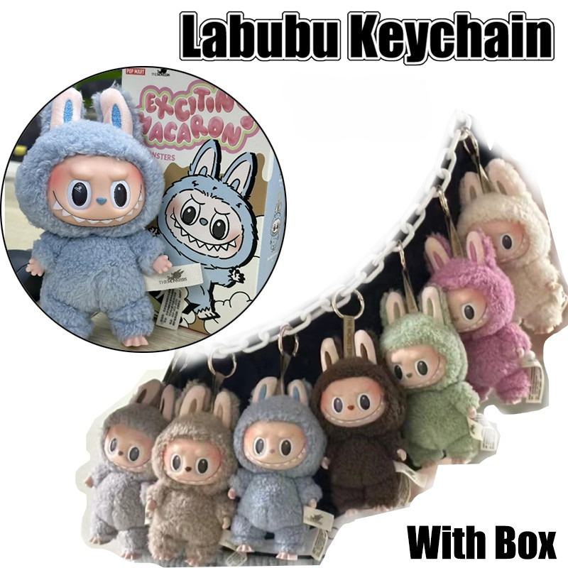Labubu The Monsters กล่องตาบอดที่น่าตื่นเต้น Macaron Surprise กล่องอะ ...