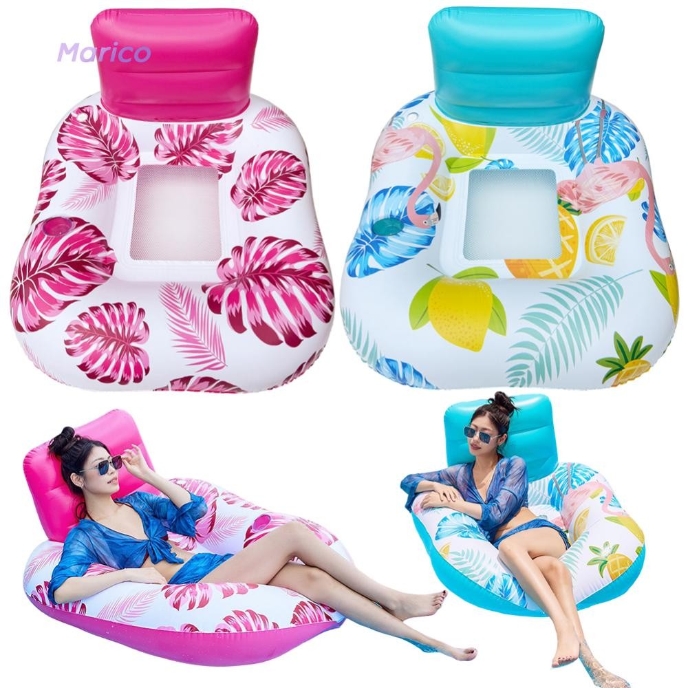 Pool Lounge Floats Pool Float Lounger เก้าอี้ลอยน้ําตามหลักสรีระศาสตร์ ...