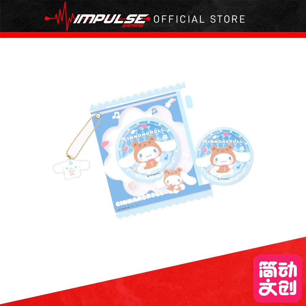 Jandoon Sanrio Character Candy Badge Series [กล่องตาบอด / เคสเต็ม] [盒 ...