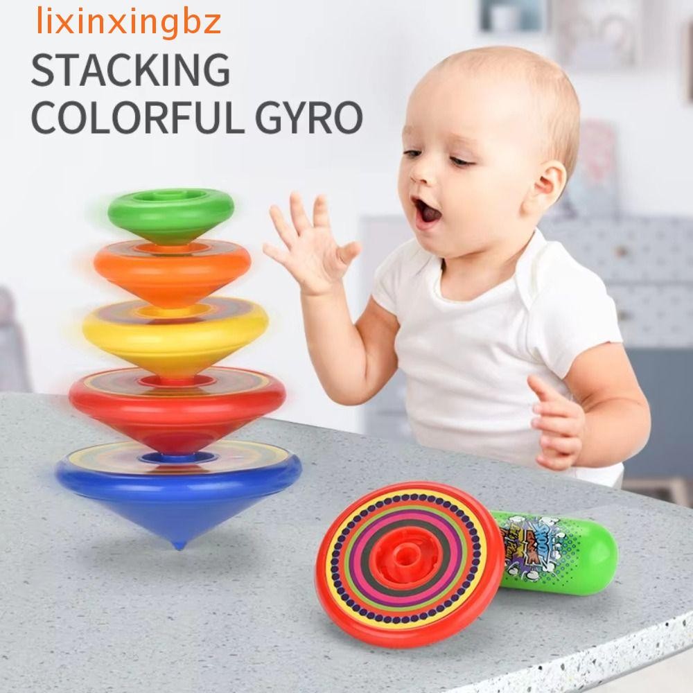 LIXINXINGBZ Flying Stacking Gyroscopes, คู่มือที่น่าสนใจซ้อน Spinning ...